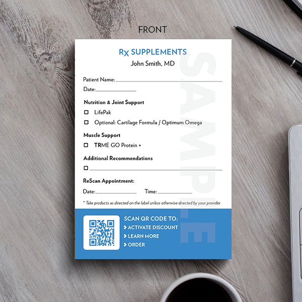 RX Prescription Pad – Crisp Results